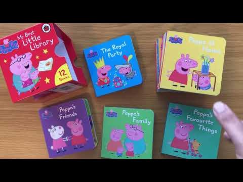 1. Peppa Pig: My Best Little Library - 12 Books Box Set! Read Aloud ...