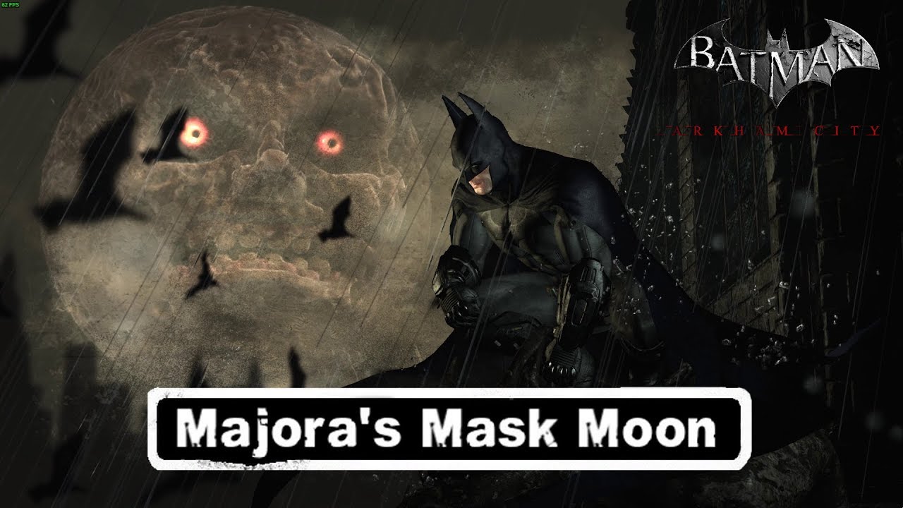 SKIN; Batman; Arkham City; Majora's Mask Moon - YouTube