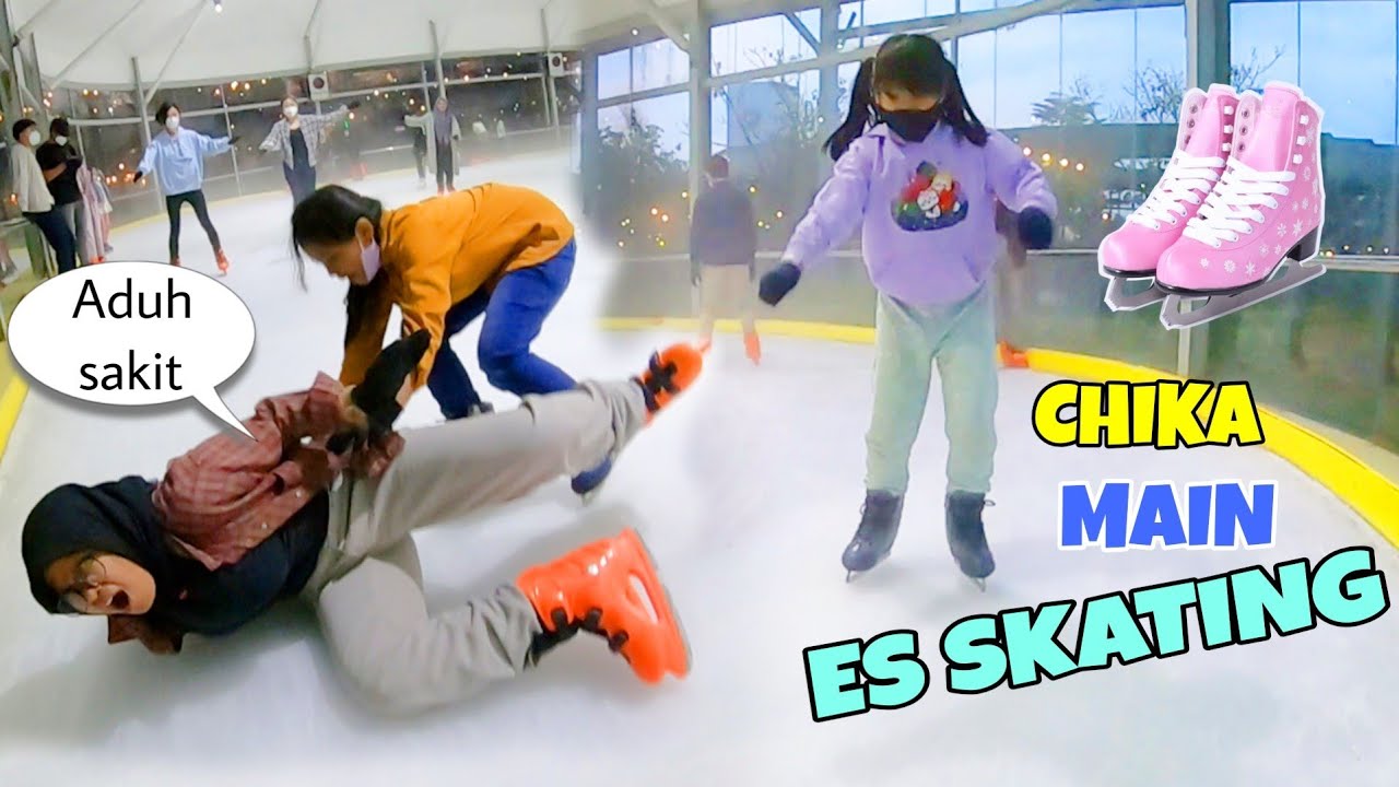 CHIKA PENGEN MAIN ICE SKATING DI BANDUNG | CHIKAKU CHANNEL - YouTube