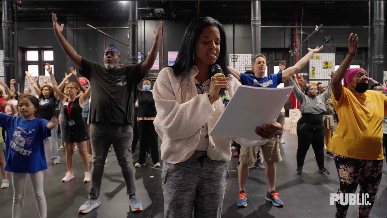Public Works' THE TEMPEST In Rehearsals | The Public Theater - YouTube