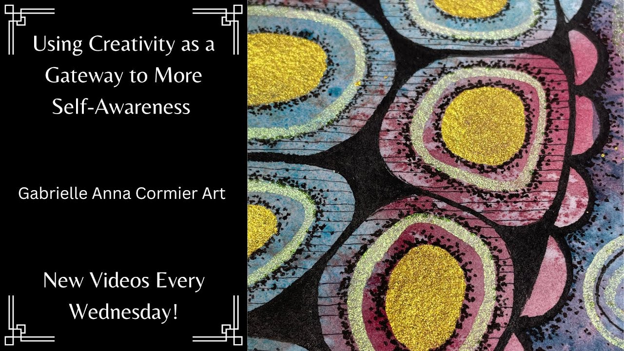 How to Create Abstract Art Using Watercolors & Mixed Media | Art as a ...