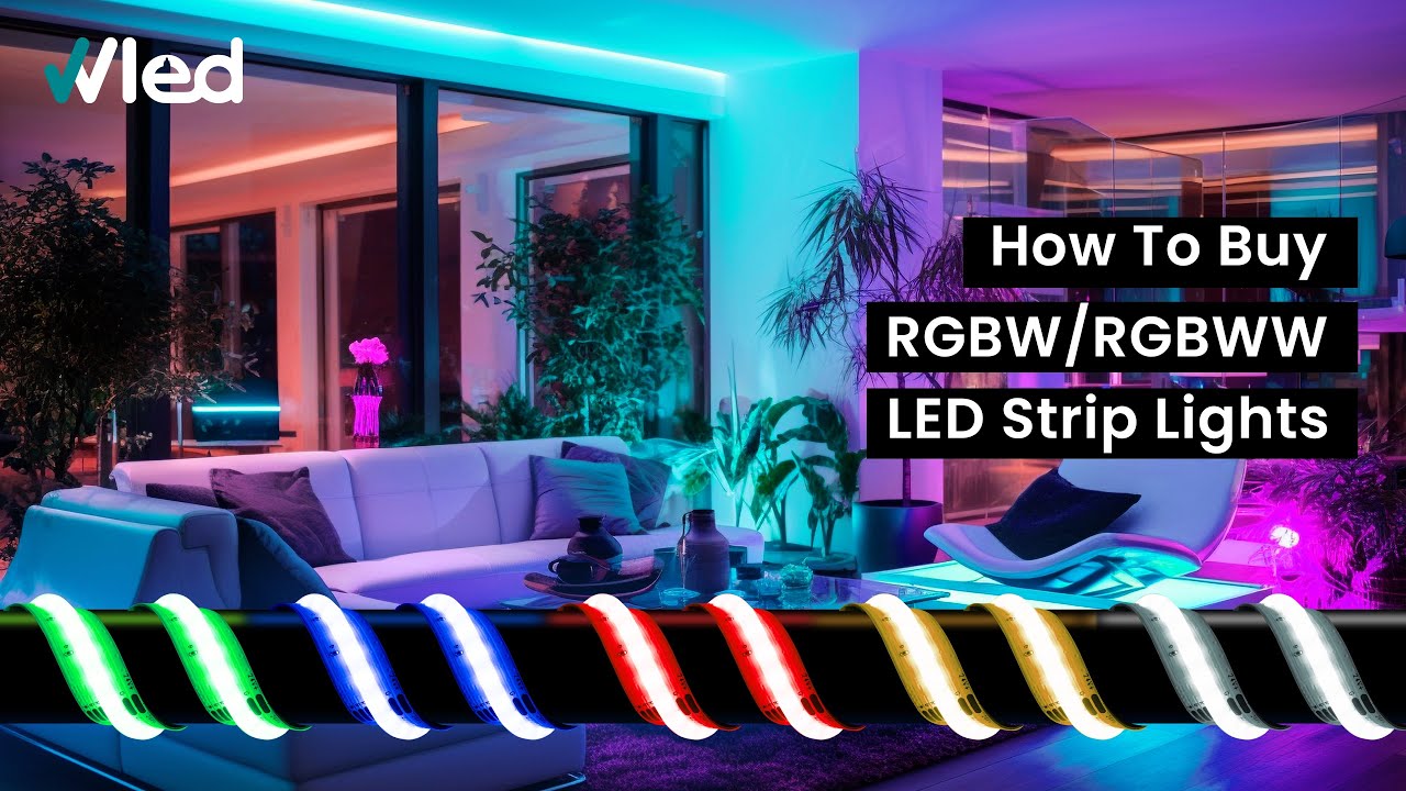 How To Buy RGBW/RGBWW LED Strip Lights - [Wholesale LED Lights] - YouTube