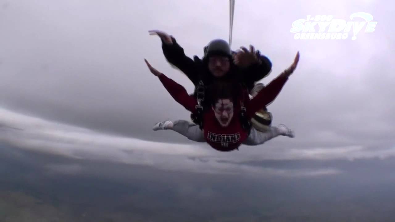 Rebecca Knapp's Tandem skydive! - YouTube