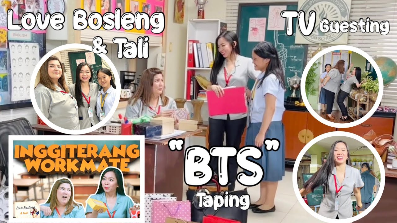 LOVE, BOSLENG AND TALI GUESTING | BTS TAPING 2023. - YouTube