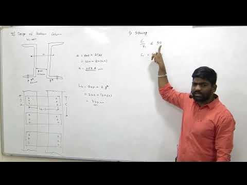 Design Of Batten Column - YouTube