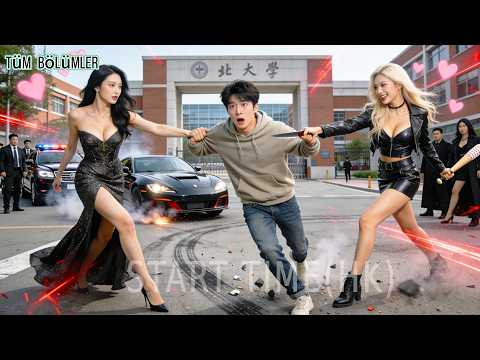 Fakir genç için CEO ve zengin kız kapıştı! Biri arabayla çarptı, diğeri bıçakla tehdit etti!