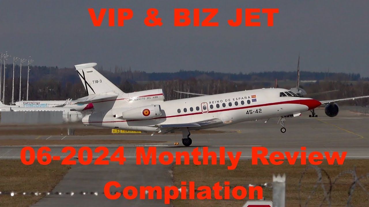 VIP & BIZ Jets Monthly Review Compilation June 2024 06/24 Gulfstream ...