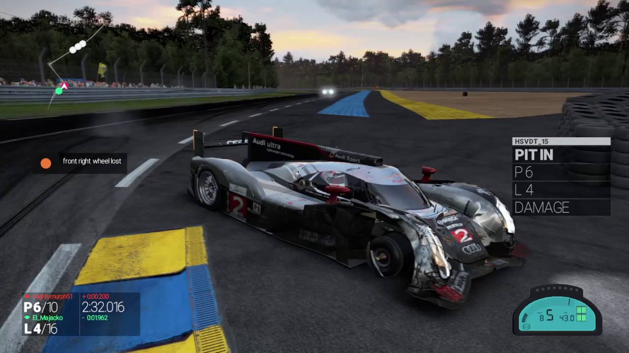 TRL LMP1 Crash - YouTube