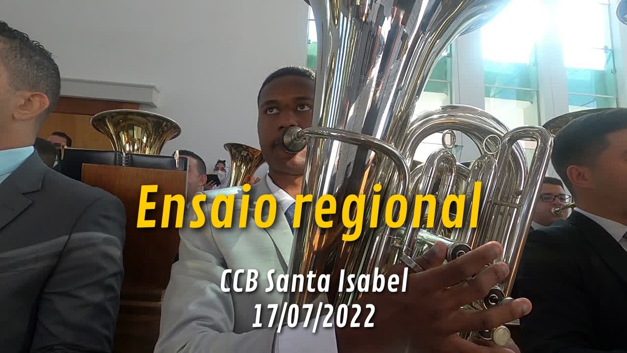 ENSAIO REGIONAL CCB COMPLETO - YouTube