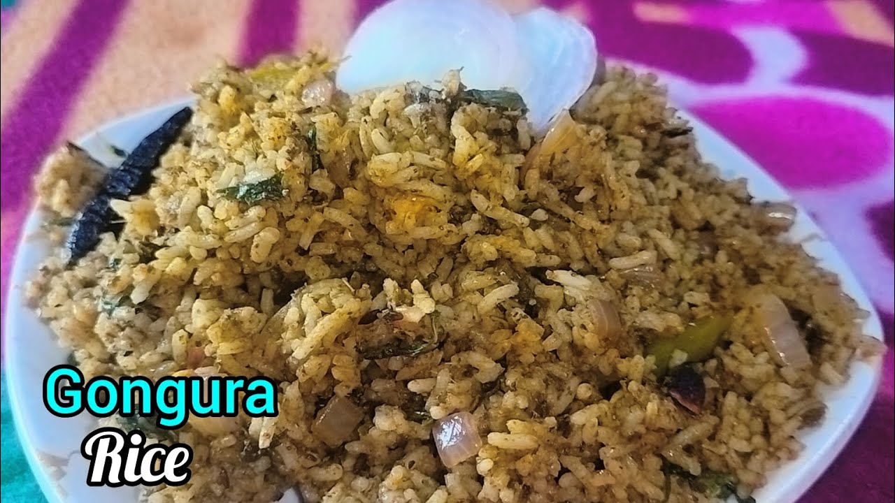 How To Make Gongura Rice | కమ్మనైన గోంగూర అన్నం😋 | #gongurarice ...