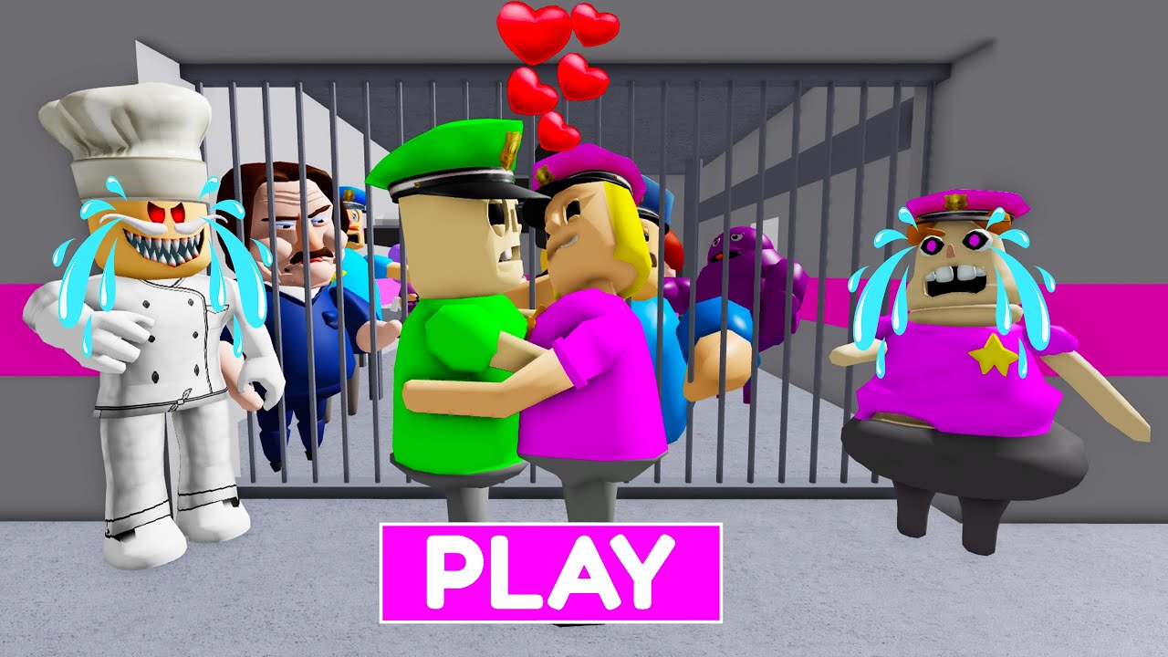 SECRET UPDATE POLICE KID FALL IN LOVE WITH POLICE GIRL OBBY ROBLOX # ...