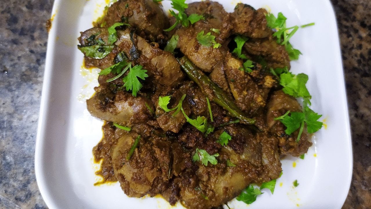 Chicken Liver fry in Telugu | చికెన్ లివర్ వేపుడు | Liver Dry Fryv ...