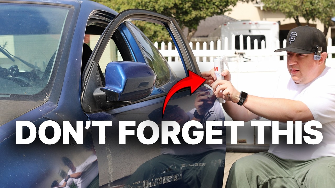 Get Your Car Window Back On Track - DIY Window Replacement On Acura RSX ...