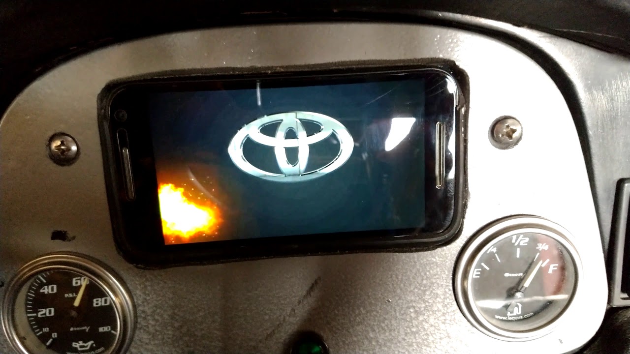 My FJ40 speedo Gauge cluster. - YouTube