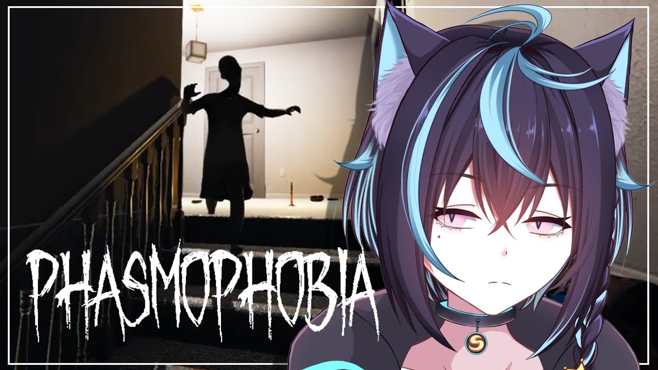 GETTING ANGRY AT GHOSTS【PHASMOPHOBIA | horror game | EN vtuber】 - YouTube