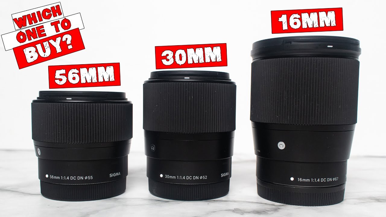 Sigma TRIO Review: 16mm, 30mm, and 56mm Lens Review with Outdoor TEST ...
