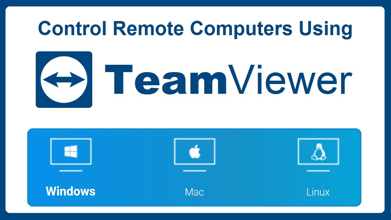 How to Control Remote Computers Using TeamViewer | How to Use ...