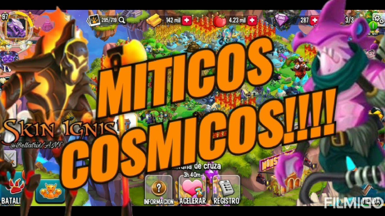 MITICOS COSMICOS!!! 😯😮EN MONSTER LEGENDS 😱+ INFORMACIÓN COMPLETA DE ...