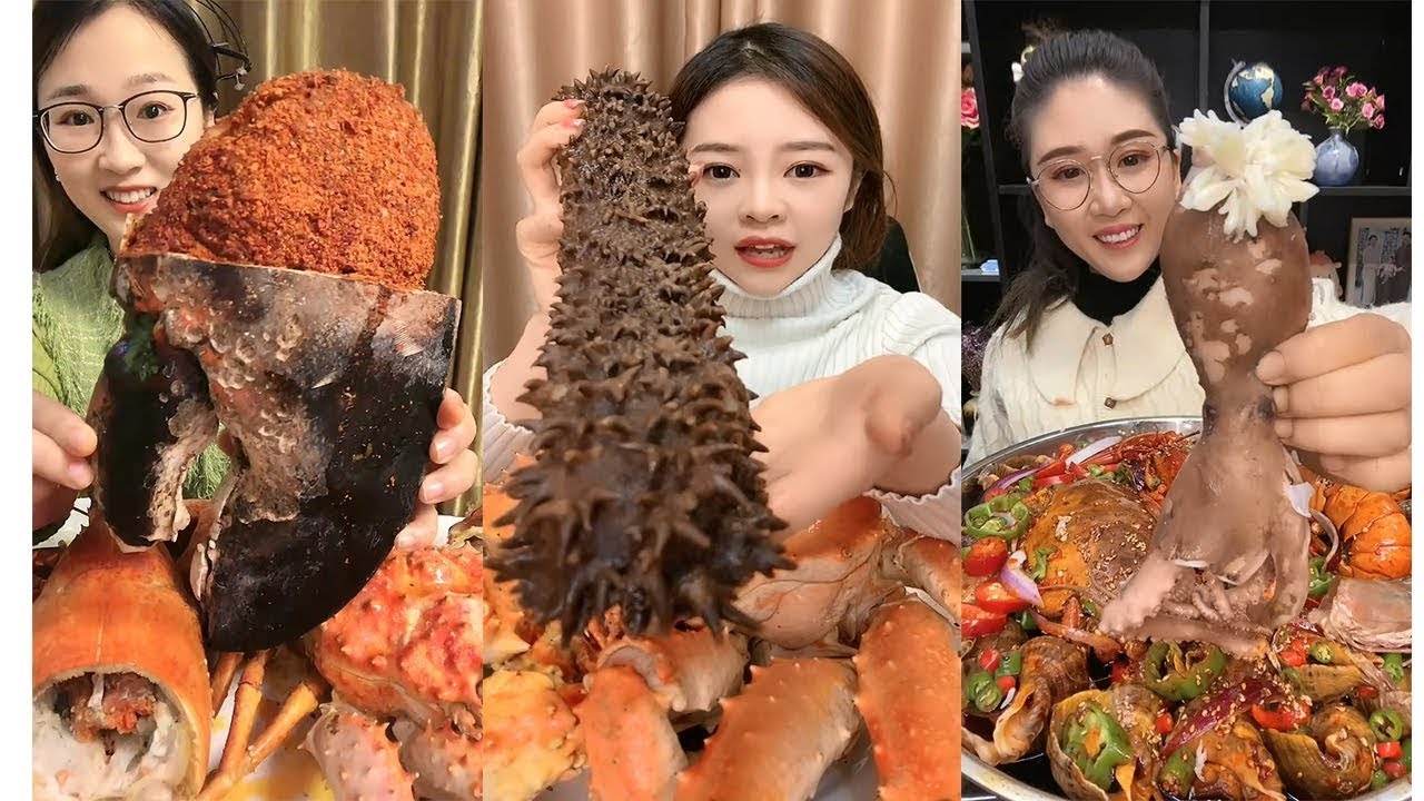 Chinese various food challenges Mukbang Eating show Vol 422 - YouTube