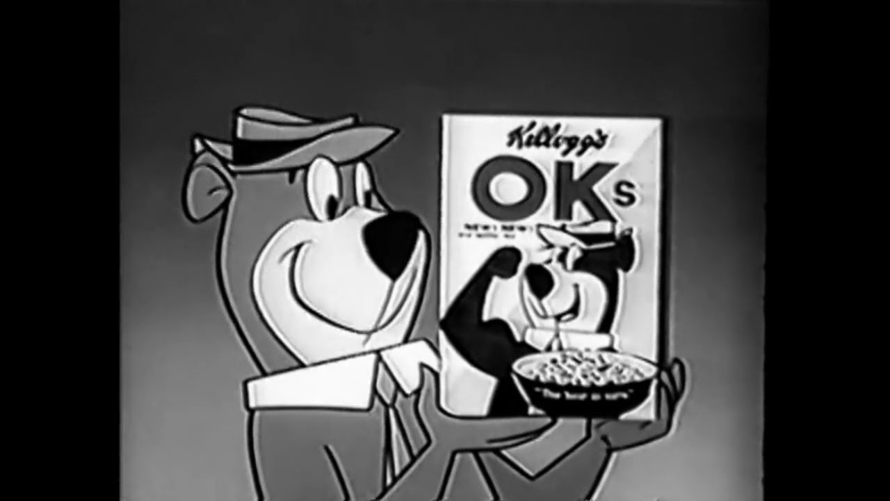 Yogi Bear Kellog's Commercial 1960 - YouTube