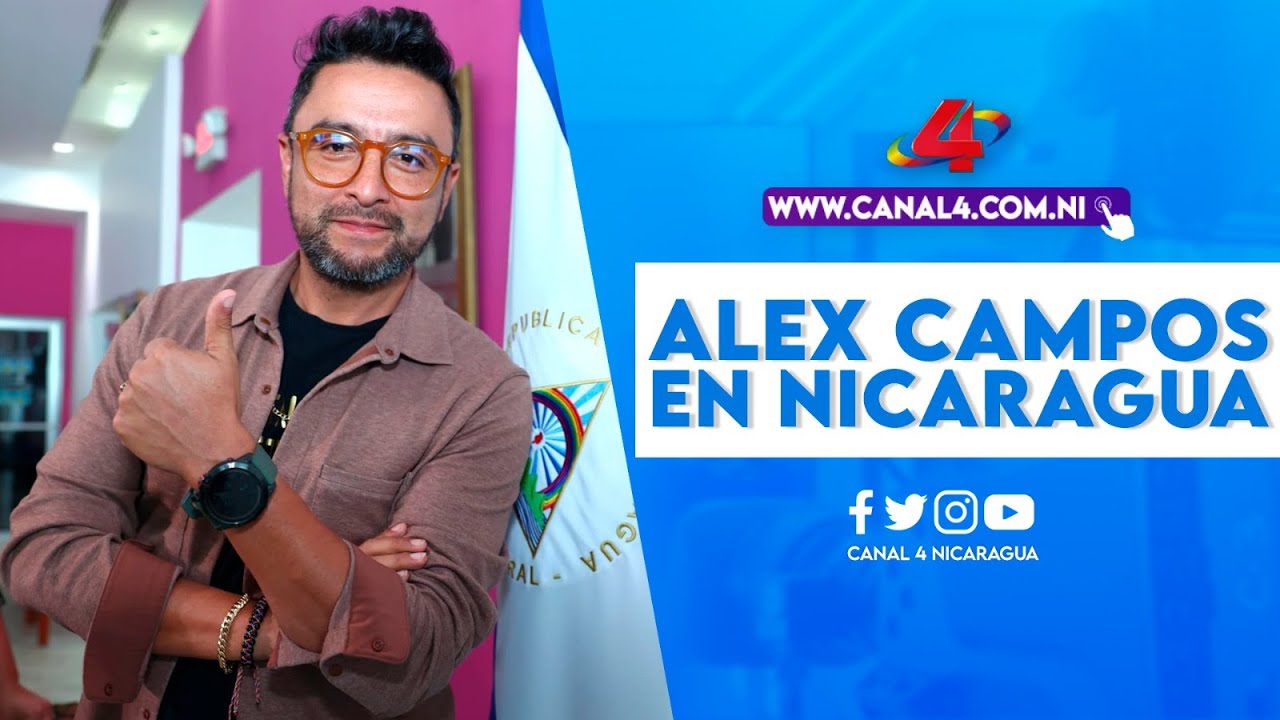 Llega a Nicaragua Alex Campo, para participar en aniversario de la ...