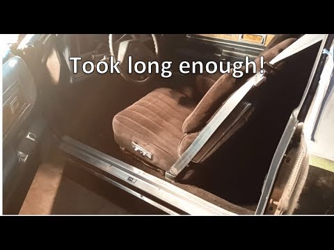 1984 Buick Regal Build Interior Part 2 - YouTube