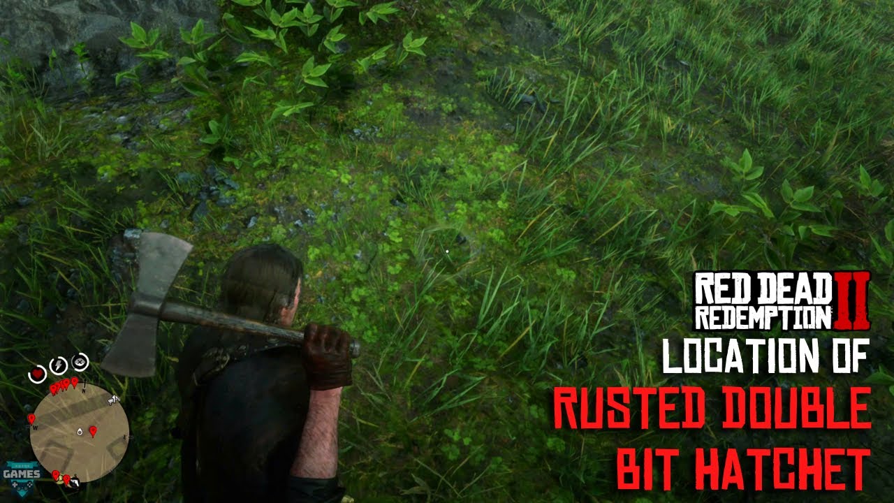 Red Dead Redemption 2 - Rusted Double Bit Hatchet Location - YouTube