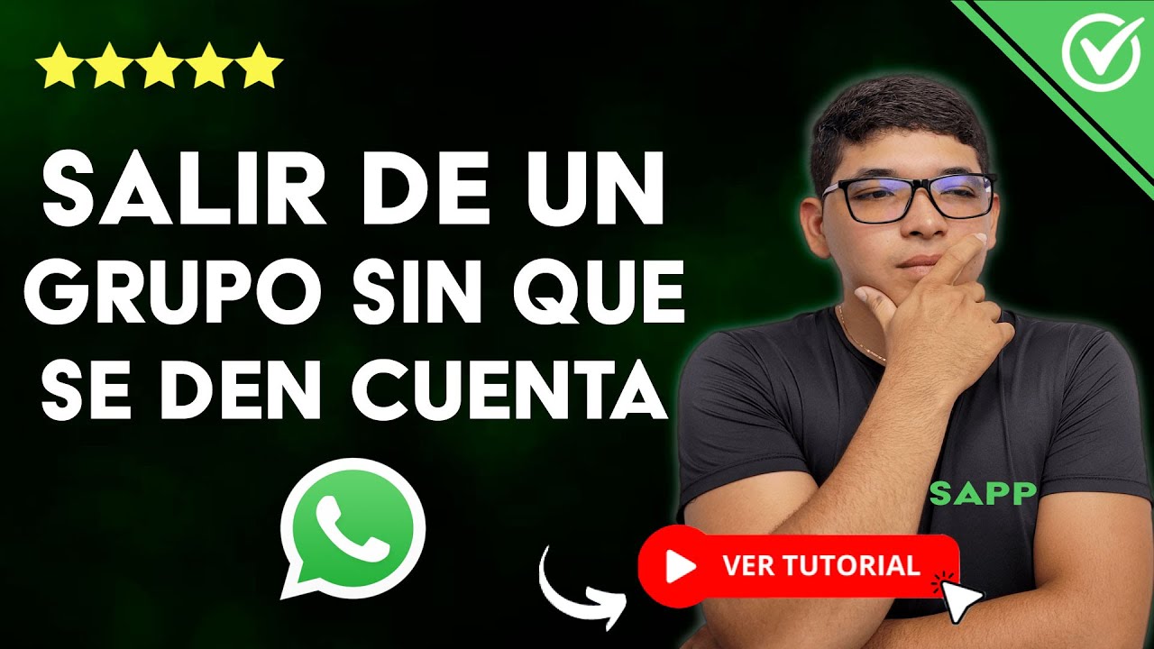 Cómo SALIR DE UN GRUPO de WhatsApp sin que se den Cuenta | Trucos de ...
