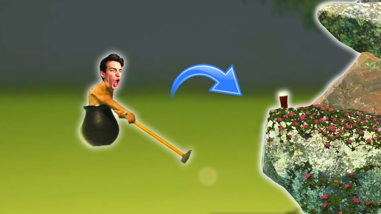 BIGGEST RAGE GAME EVER (Getting Over It) - YouTube