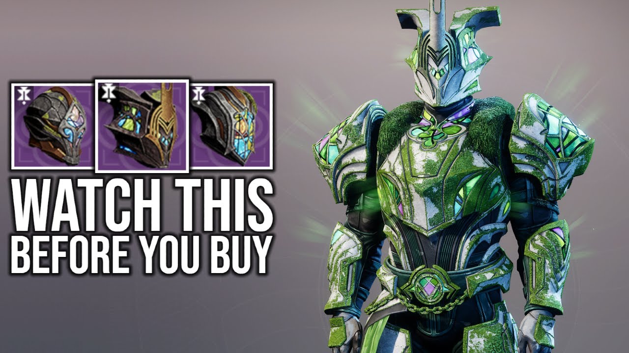 NEW Stone Armor! WATCH THIS BEFORE YOU BUY! - Destiny 2 Edge of Fate ...