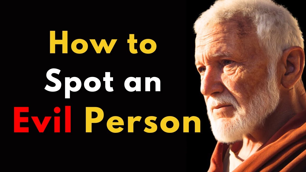 5 Signs You Are Dealing with a Truly Evil Person | Stoic Philosophy ...