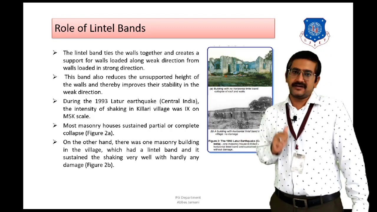 lec 12- horizontal bands in masonry buildings - YouTube