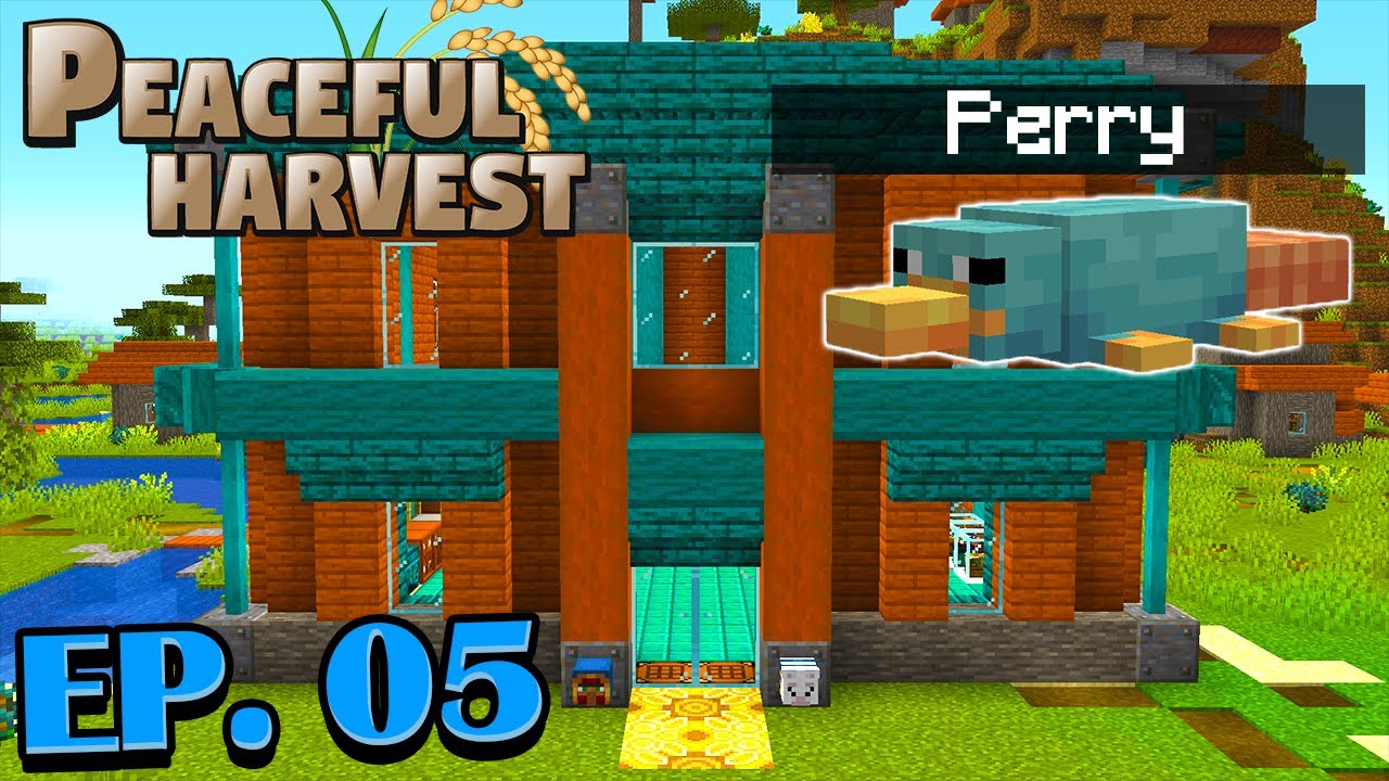 The One With Perry the Platypus | Peaceful Harvest, Minecraft SMP - YouTube