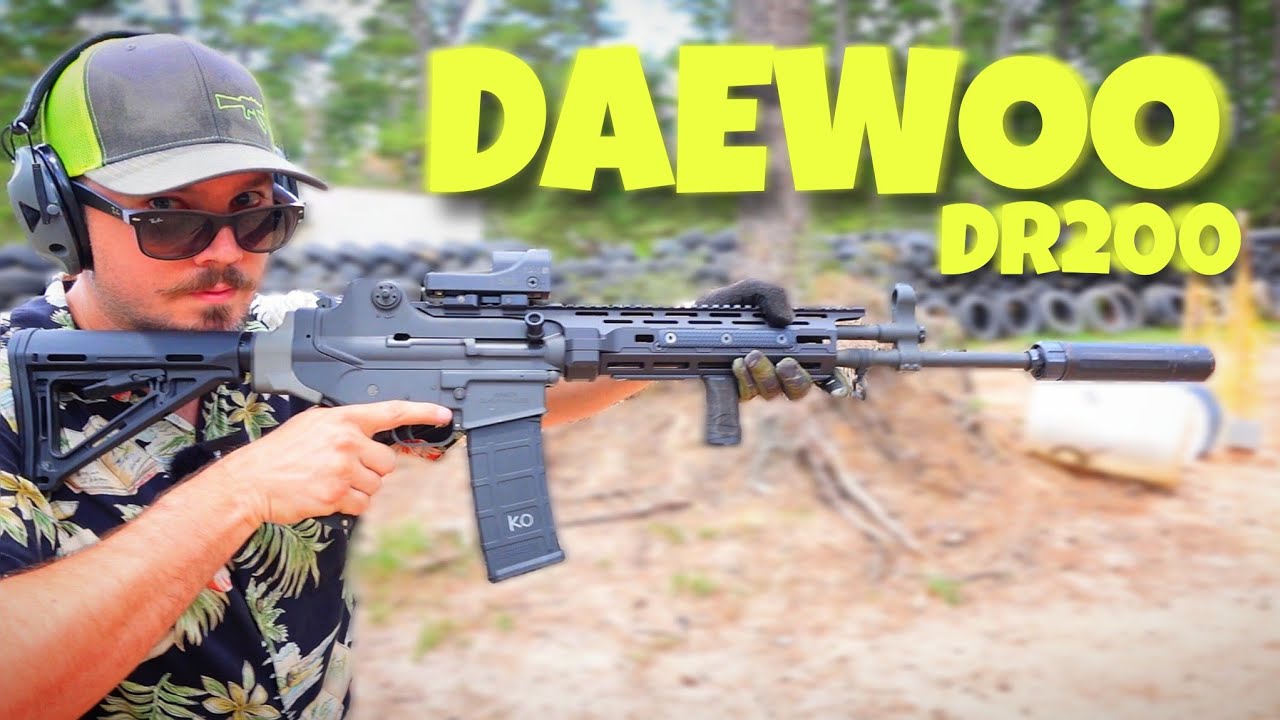 Daewoo DR200, like an AR15 but better in every way. - YouTube