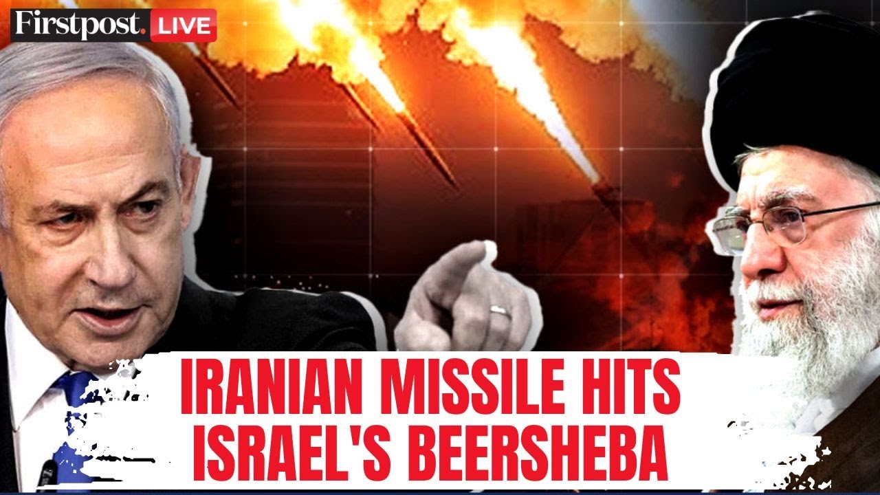 LIVE: Iran Fires Missiles at Israel’s Beersheba | Air Raid Sirens Sound ...