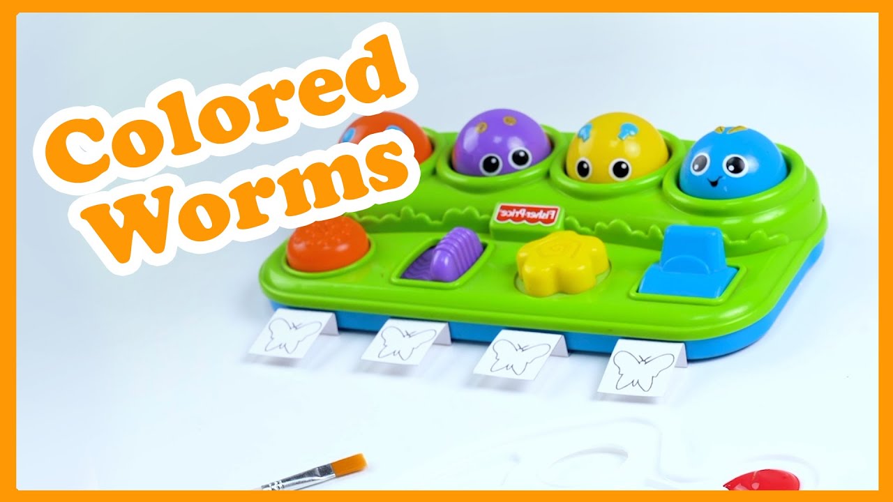 Colored worms | The big box of fun - Superkids - YouTube