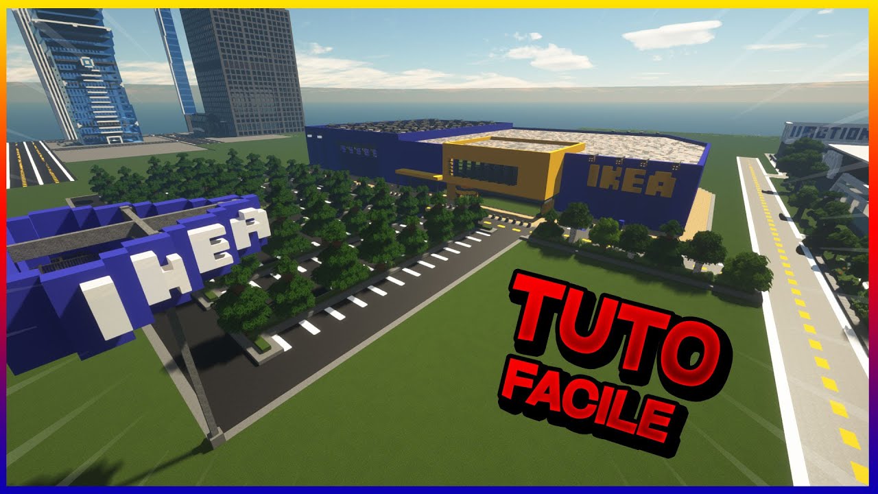 TUTO MAGASIN IKEA - MINECRAFT - YouTube