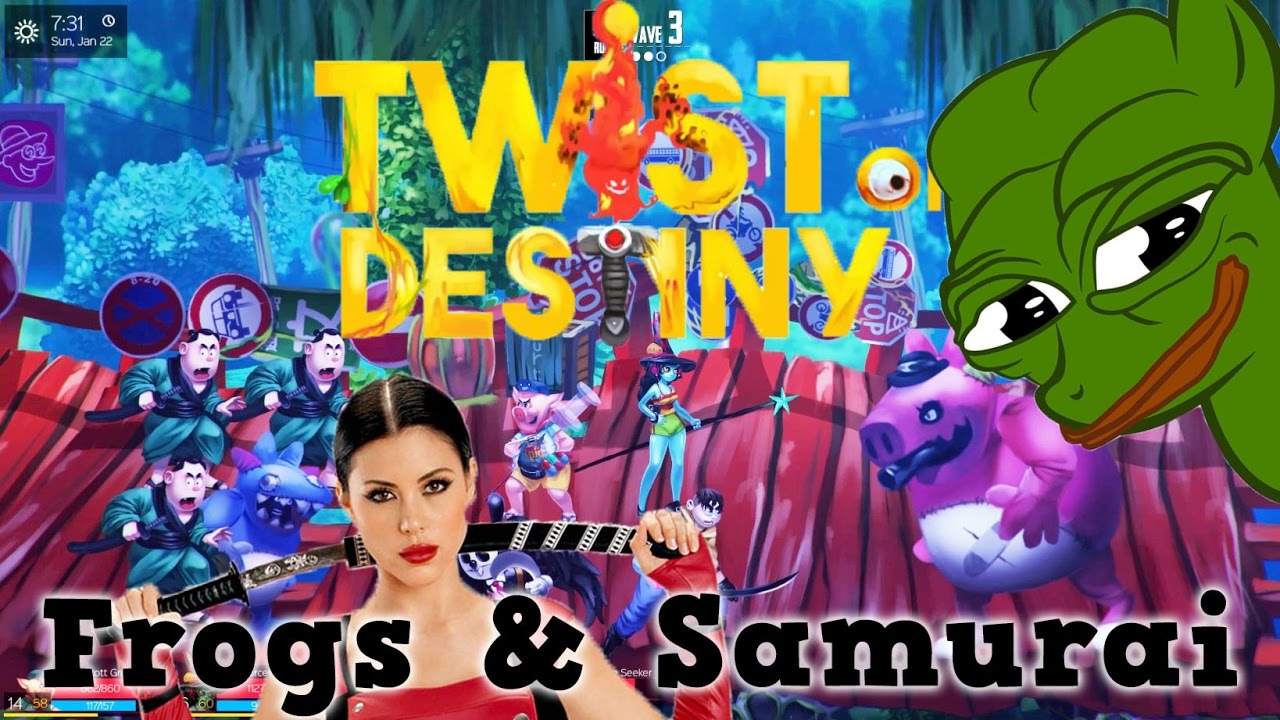 Twist of Destiny - Frogs & Samurai - YouTube