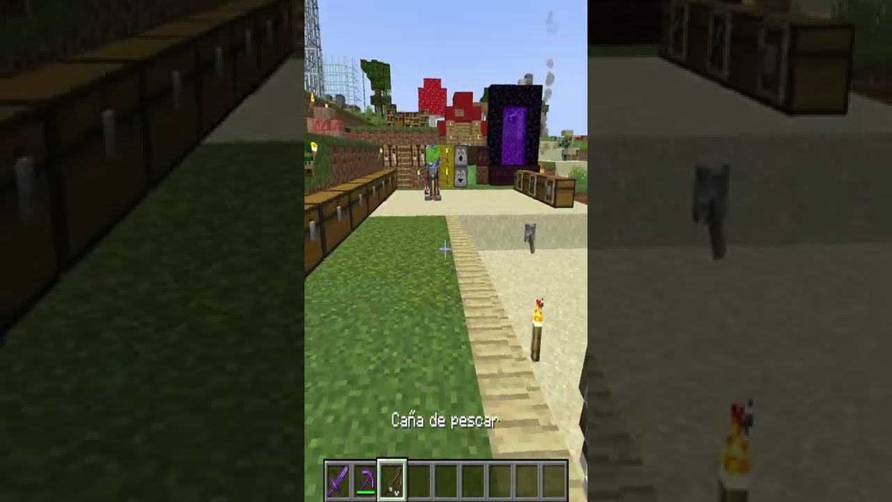 CÓMO REPARAR LA CAÑA DE PESCAR EN MINECRAFT / BRICOMANÍA EN MINECRAFT ...