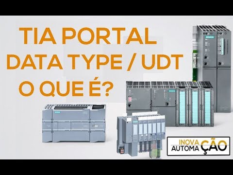 PLC Siemens UDT Data Type Como Usar | Automação & Inovação