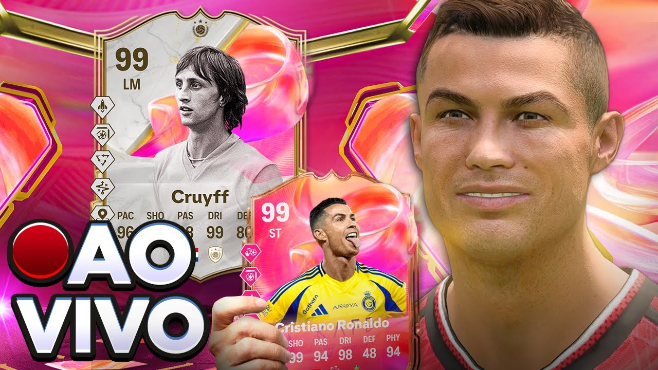 AO VIVO: C. RONALDO, CRUYFF E+ no FUTTIES, HYPE das 14h, DAMAS e o FERA ...
