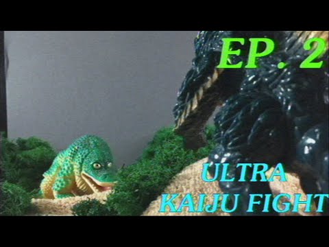 ULTRA KAIJU FIGHT episode 2 - "Gamakujira VS. Gesura" || Ultraman kaiju ...