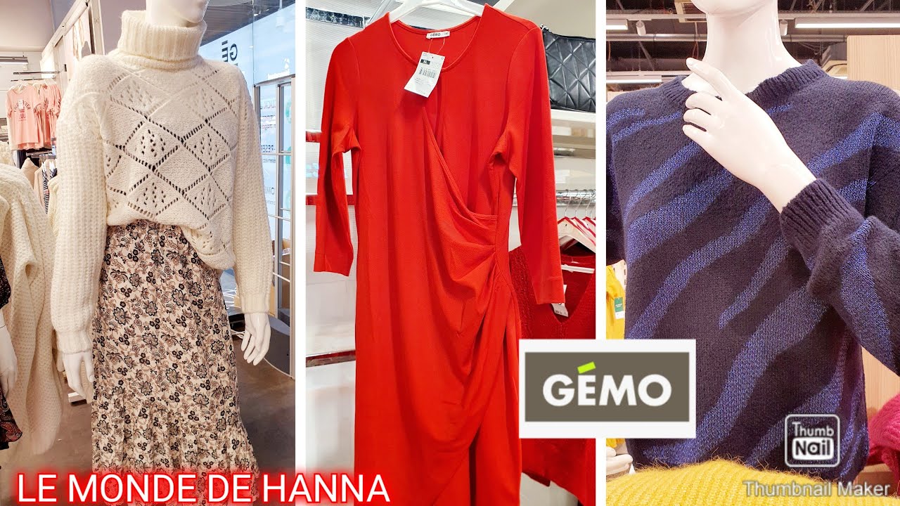 GÉMO ARRIVAGE 02-12 NOUVELLE COLLECTION FEMME 🚺 - YouTube
