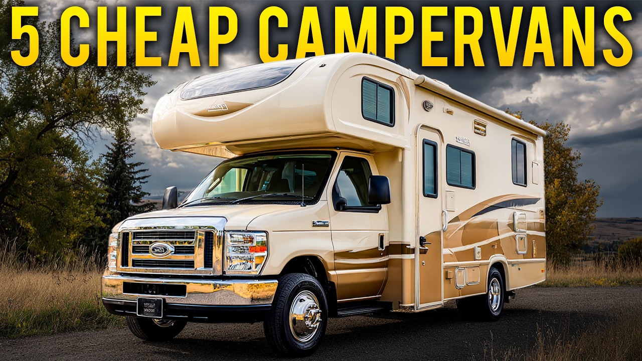 5 Cheapest Campervans 2025 - Best Budget RVs for Seniors! - YouTube