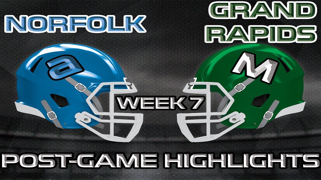 POST GAME HIGHLIGHTS!! - Admirals @ Mustangs [Sunday Rivals Football ...