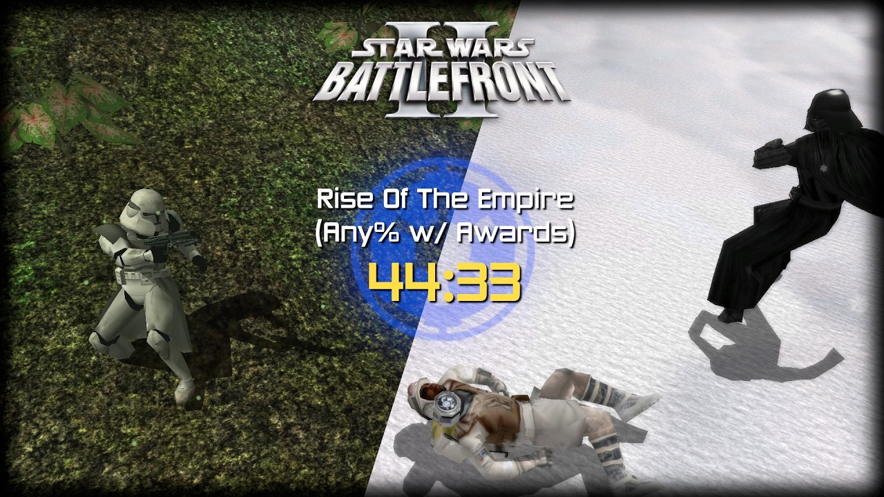 [Star Wars: Battlefront II] Rise of the Empire (Any% w/ Awards) in 44: ...
