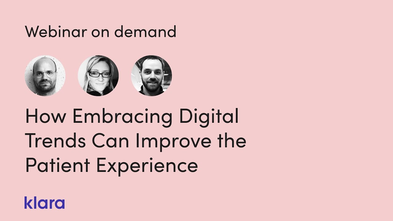 How Embracing Digital Trends Can Improve the Patient Experience - YouTube