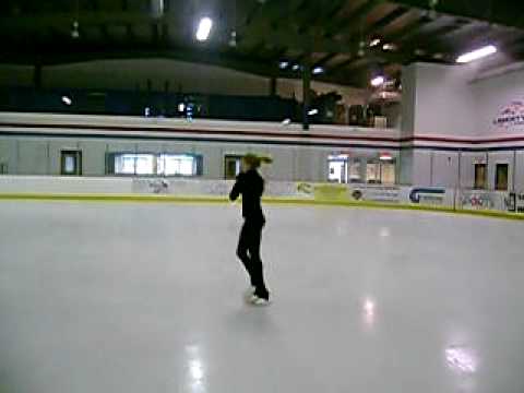 figure skating - backspin - YouTube
