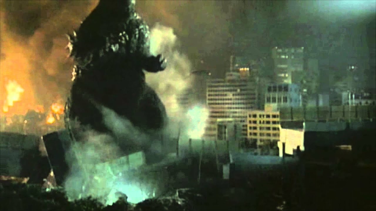 Godzilla Crashing Through a Bridge (Loop) - YouTube
