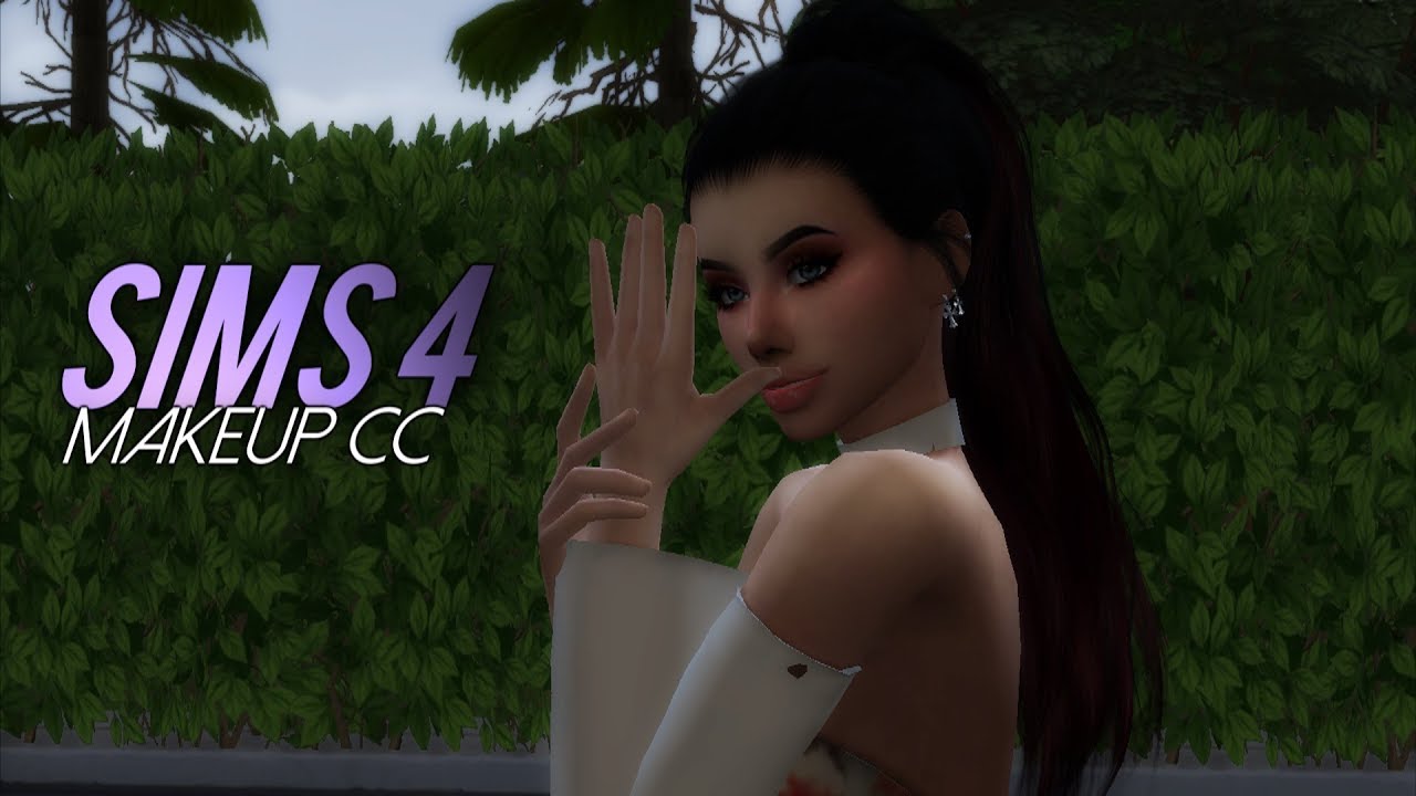 Sims 4 CC Folder // Makeup! - YouTube